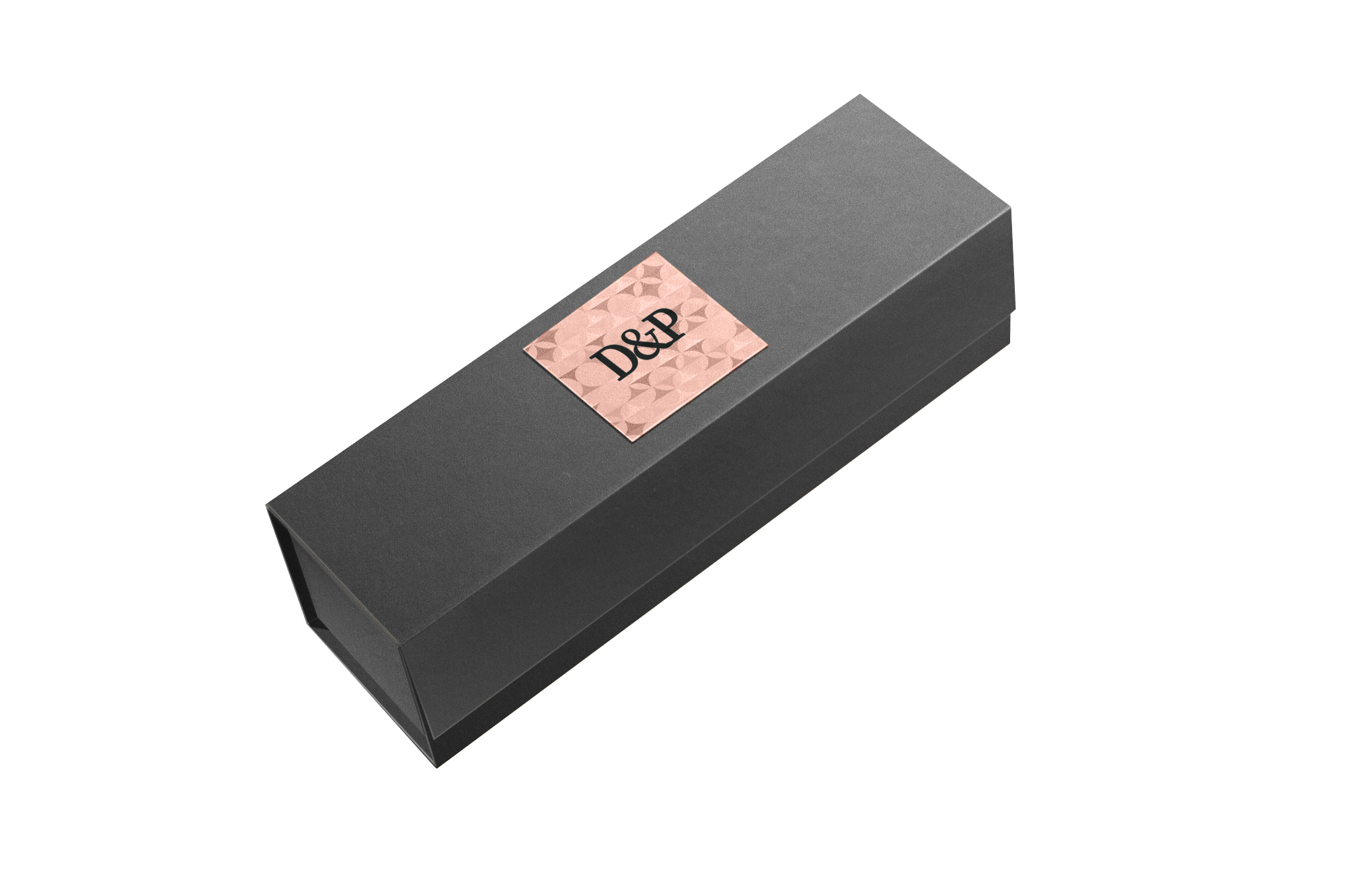 WS95 - Collapsible Box with Flap and Custom Cloth Plaque Artwork ...